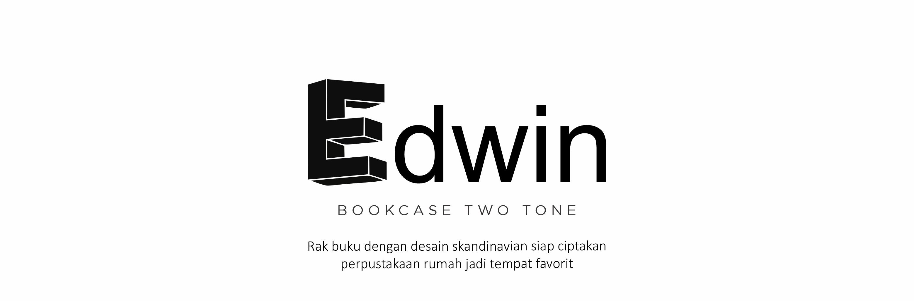 Edwin Display Rack Two Tone (Ivory-Natural)